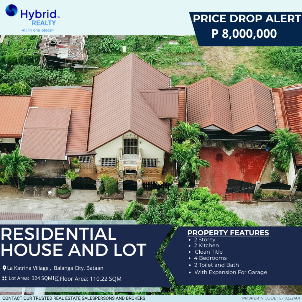 Big Price Drop! Your Dream Home Awaits in Balanga - Hybrid Realty ...