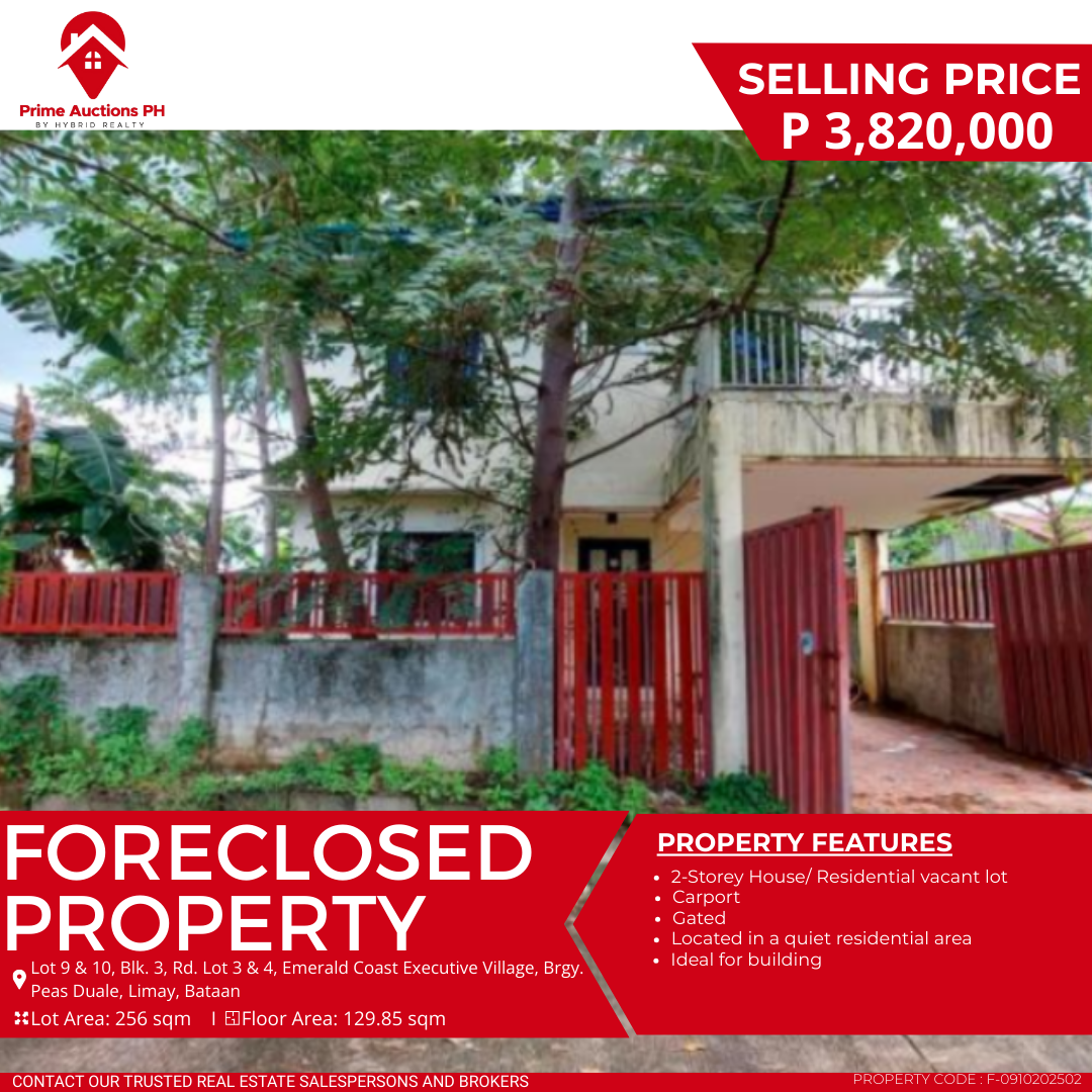 FORECLOSED PROPERTY FOR SALE - Hybrid Realty Corporation